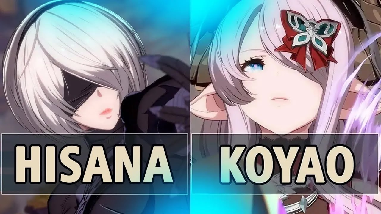 GBVSR:🔥Hisana (2B) Vs Koyao (Narmaya B.Butterfly)🔥| High Level Gameplay. - YouTube