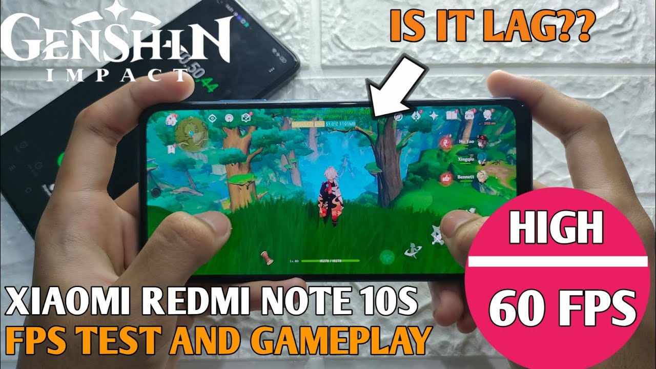 Redmi Note 10s Test Game Genshin Impact 1 Year of Usage | High 60 Fps ...
