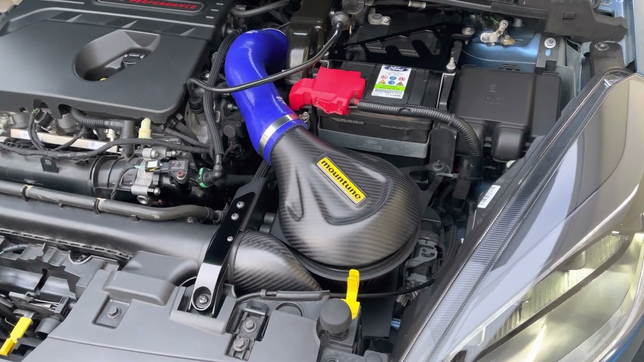 Mountune Carbon induction Kit MK8 Fiesta ST - YouTube