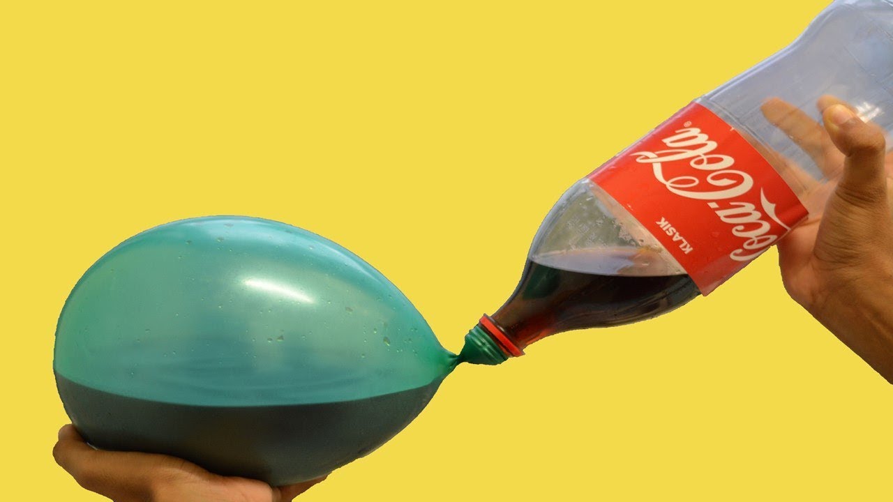 Coca Cola Experiment with Salt & Balloon | LIFE HACK | TRICKY LIFE ...