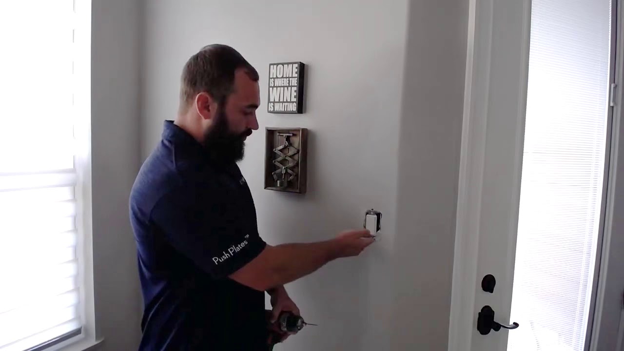 Push Plates™ Pro Tip for Tile Walls - YouTube