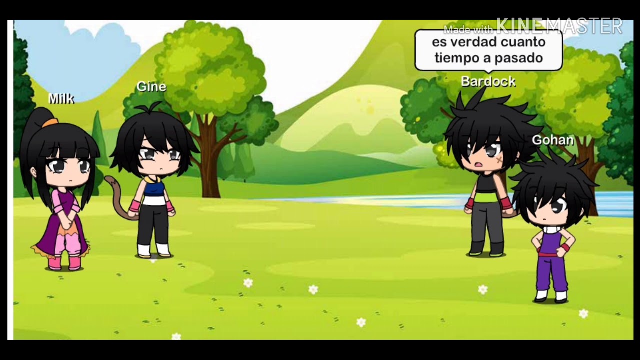 Dragón Ball Z Gacha life Goku revive a Raditz - YouTube