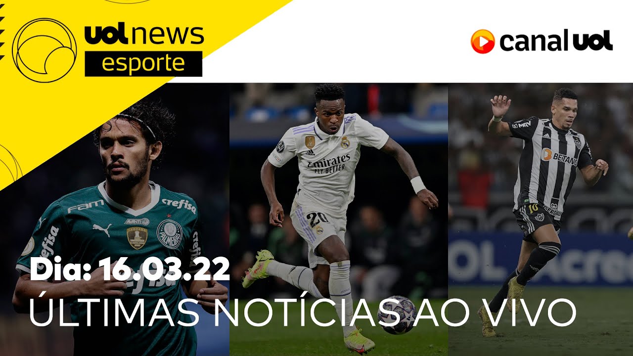 UOL News Esporte ao vivo com Domitila Becker (16/03/2023) - YouTube