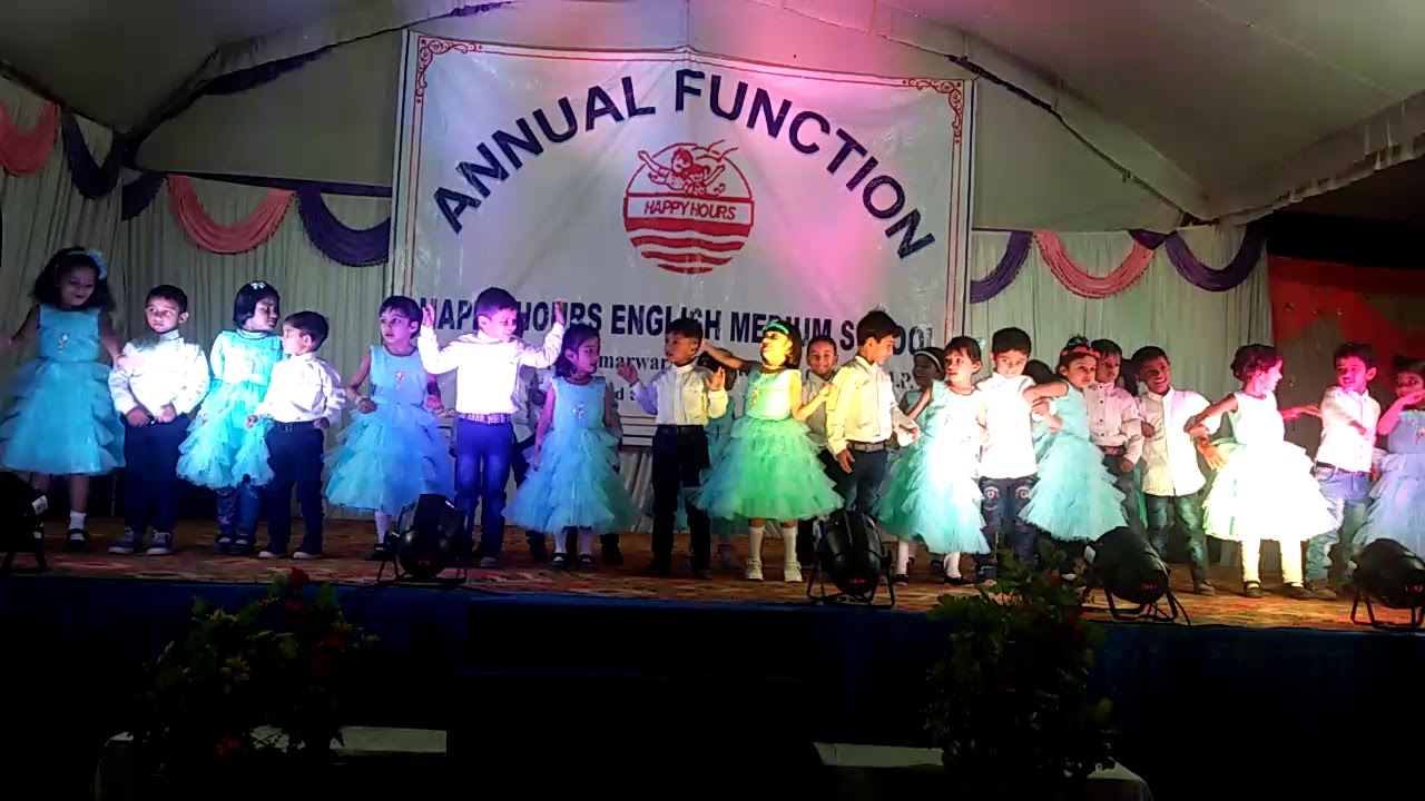 KG 2 Dance- Annual Function 2020 Happy Hours - YouTube