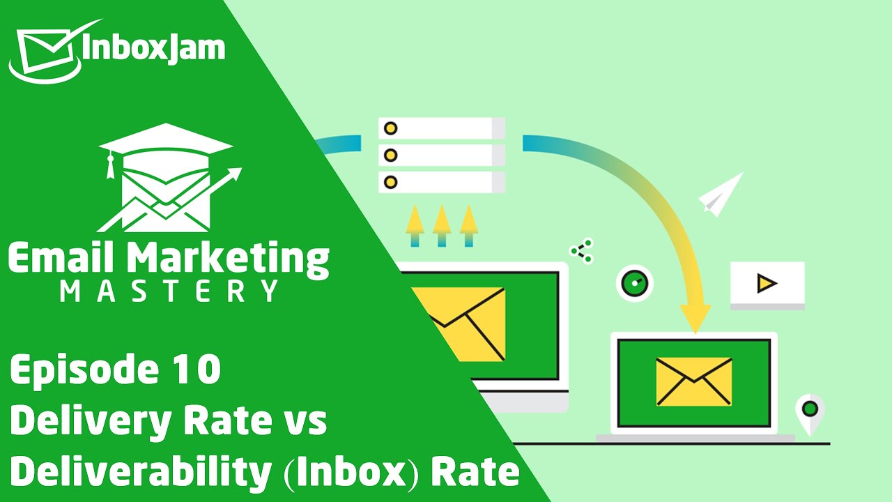 Email Marketing Mastery - Episode 10 – Delivery Rate vs Deliverability ...