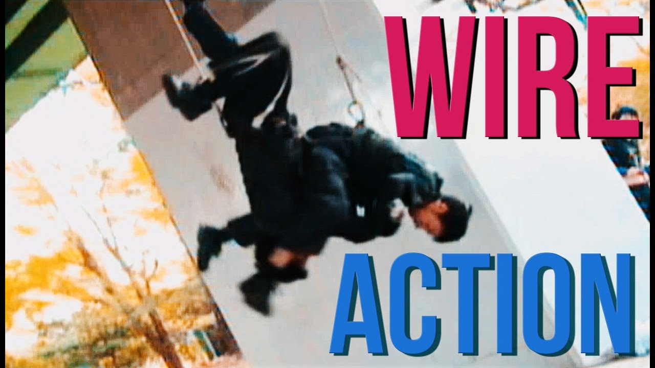 Wire Action Practice_01 (A Long long time ago) Action&Stunt / ワイヤーアクション ...