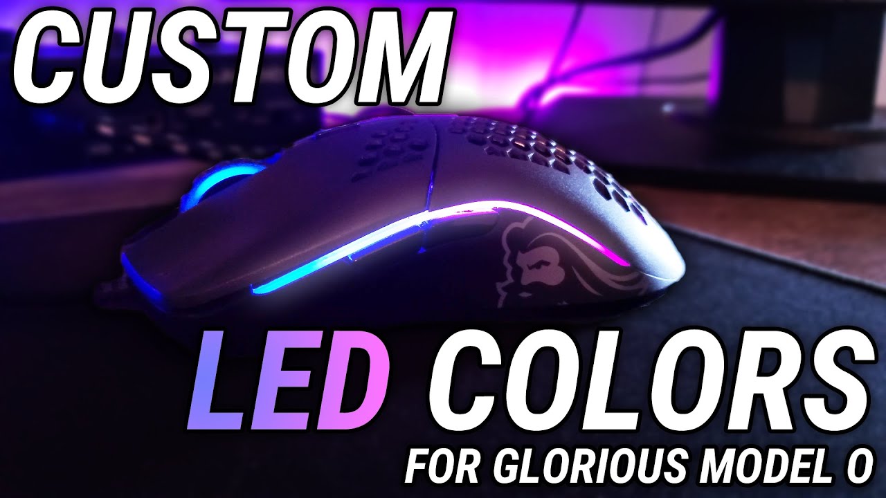 How to Get CUSTOM Colors on GLORIOUS MODEL O [EASY] - YouTube