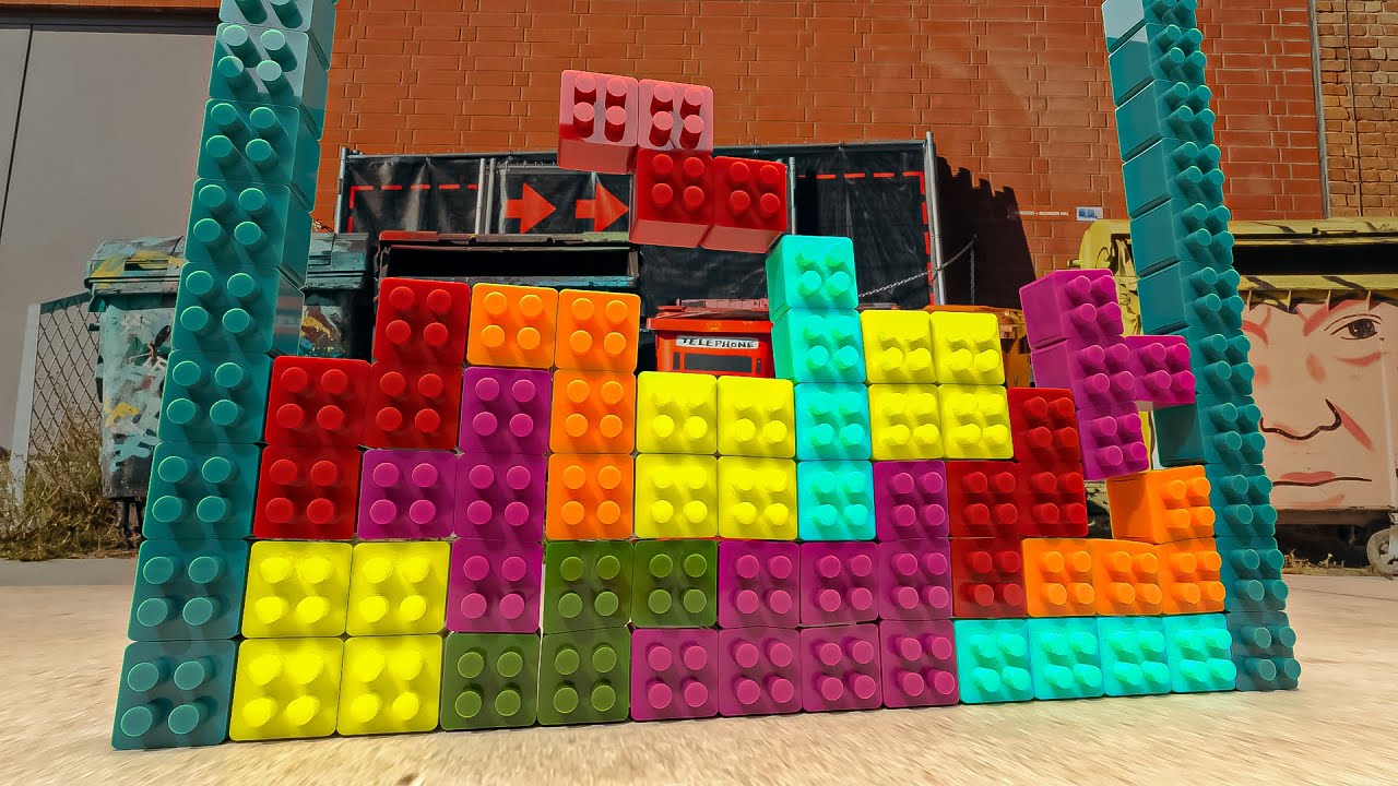 LEGO Tetris: The Ultimate Block Mashup! - YouTube