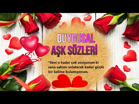 🌹Duygulandıran Anlamlı Aşk Sözleri🌹