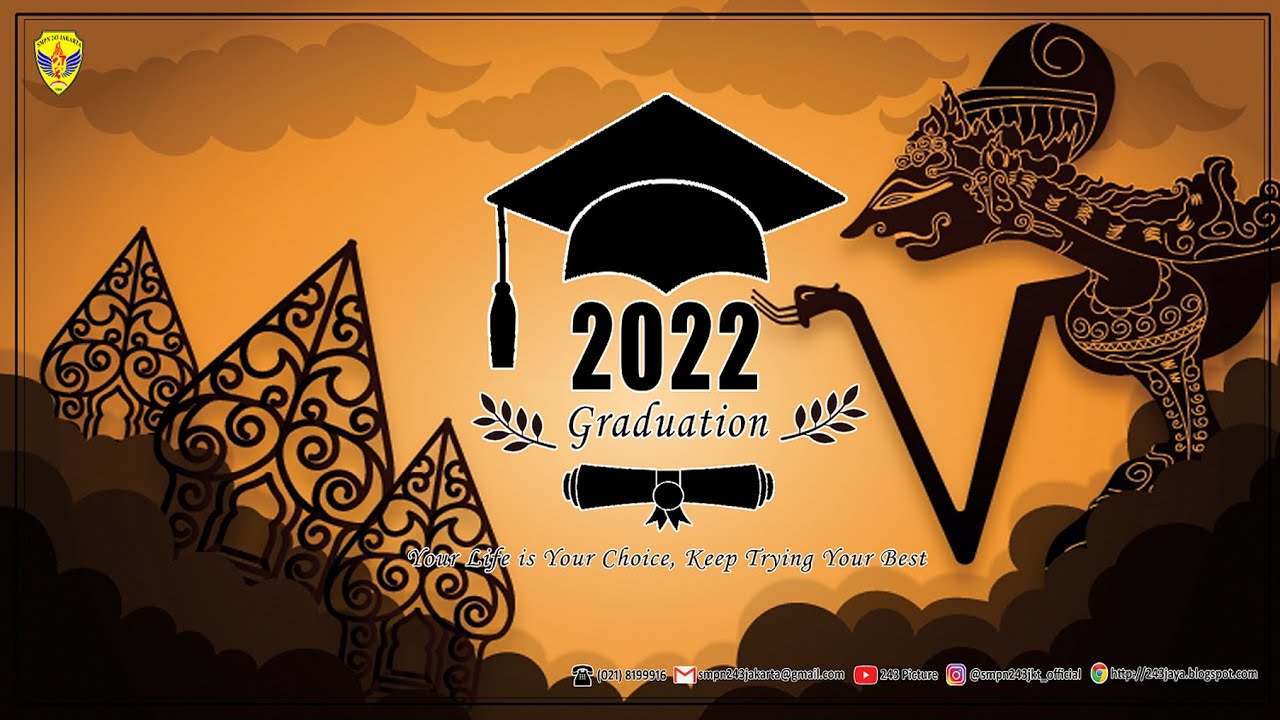 TASYAKURAN WISUDA SMPN 243 JAKARTA - YouTube
