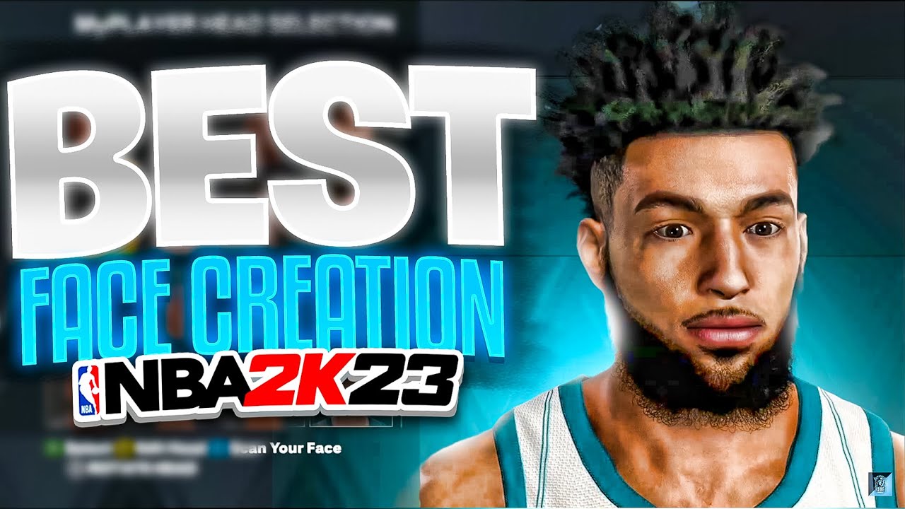 NEW BEST DRIPPY FACE CREATION in NBA 2K23! LOOK LIKE A DRIBBLE GOD NBA ...