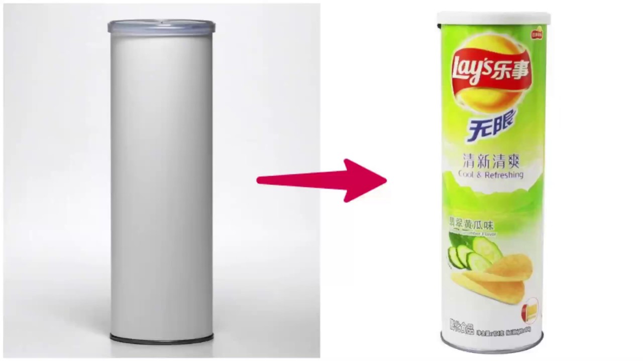 Automatic Labelling Machine -Paper Tube/Paper Cans/ Tin Labelling ...