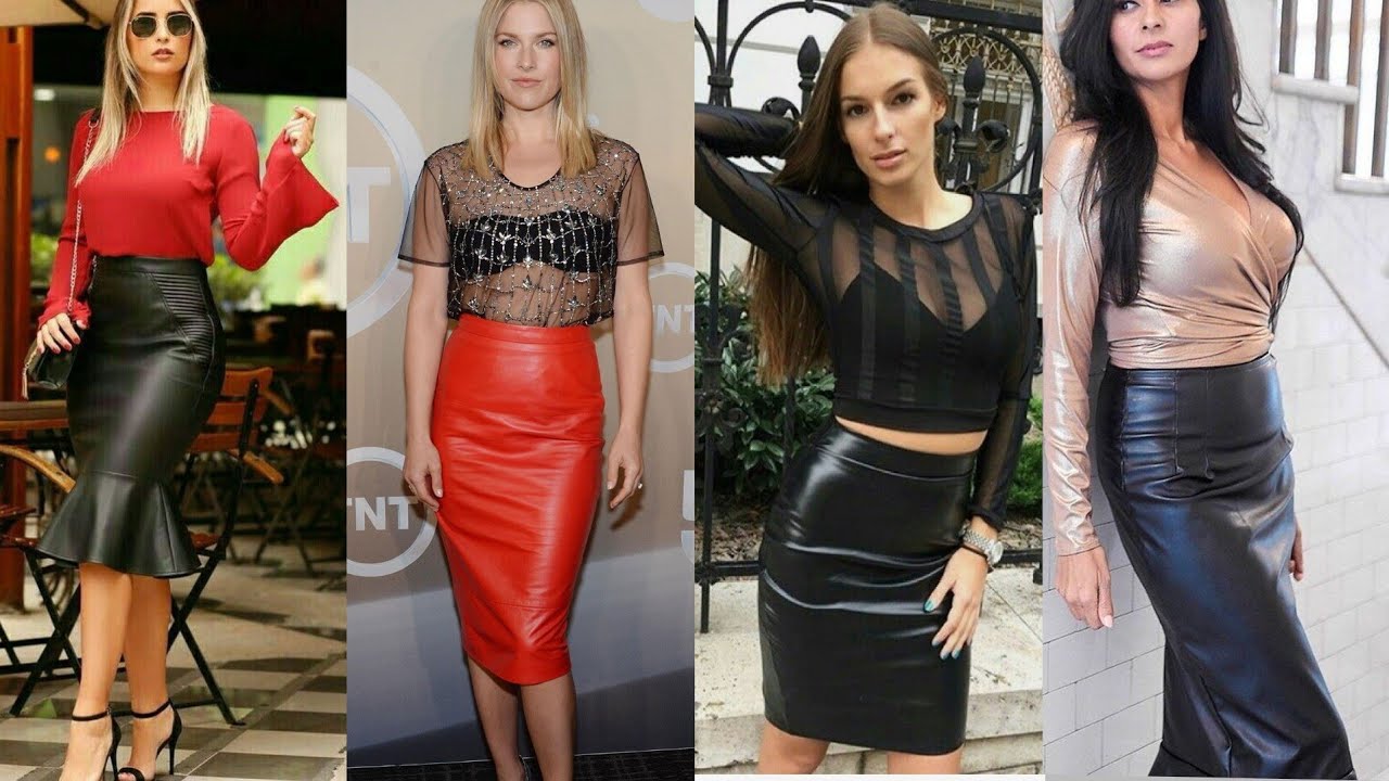 Latest And Trendiest Collection Of Leather Skirts Designs Ideas Youtube