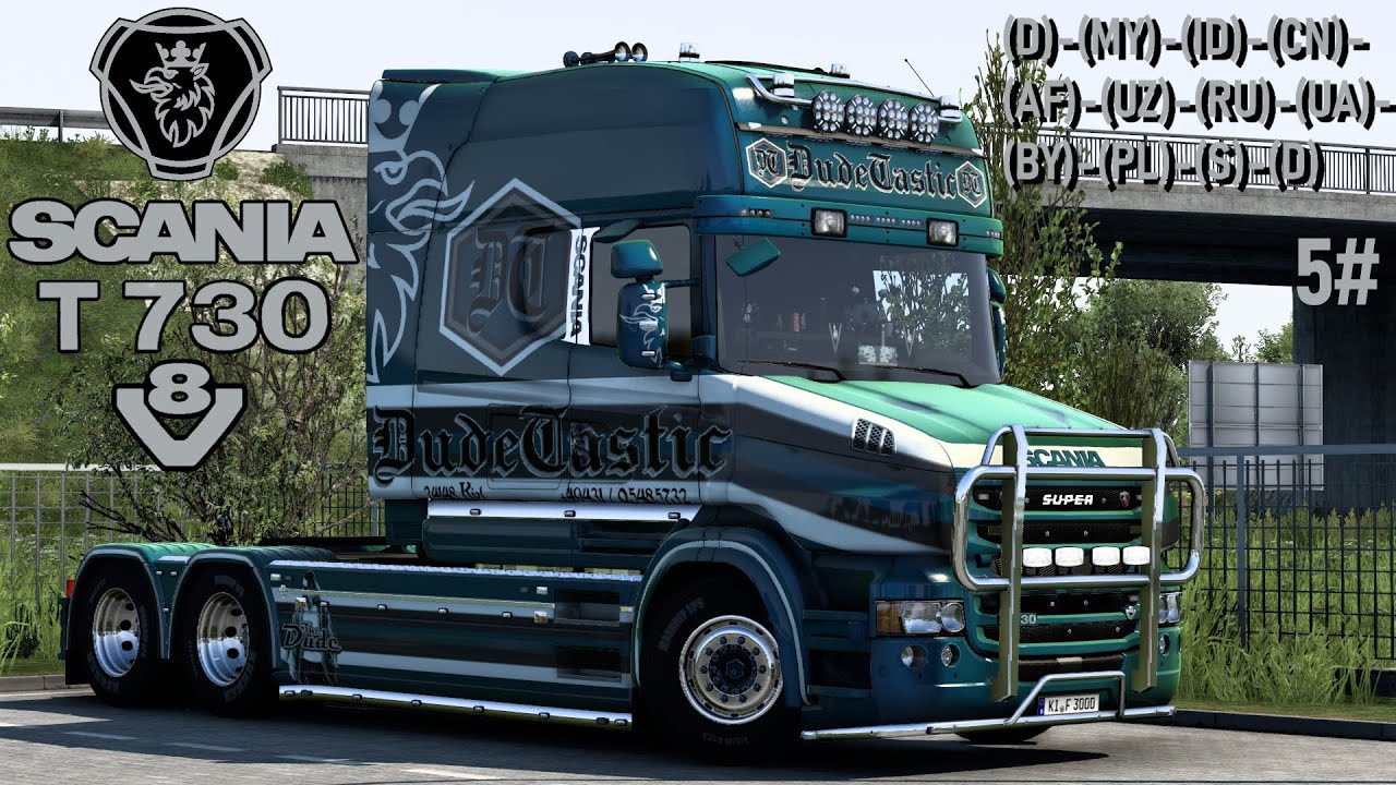 ETS2 -Scania T 730 V8- 5# - YouTube