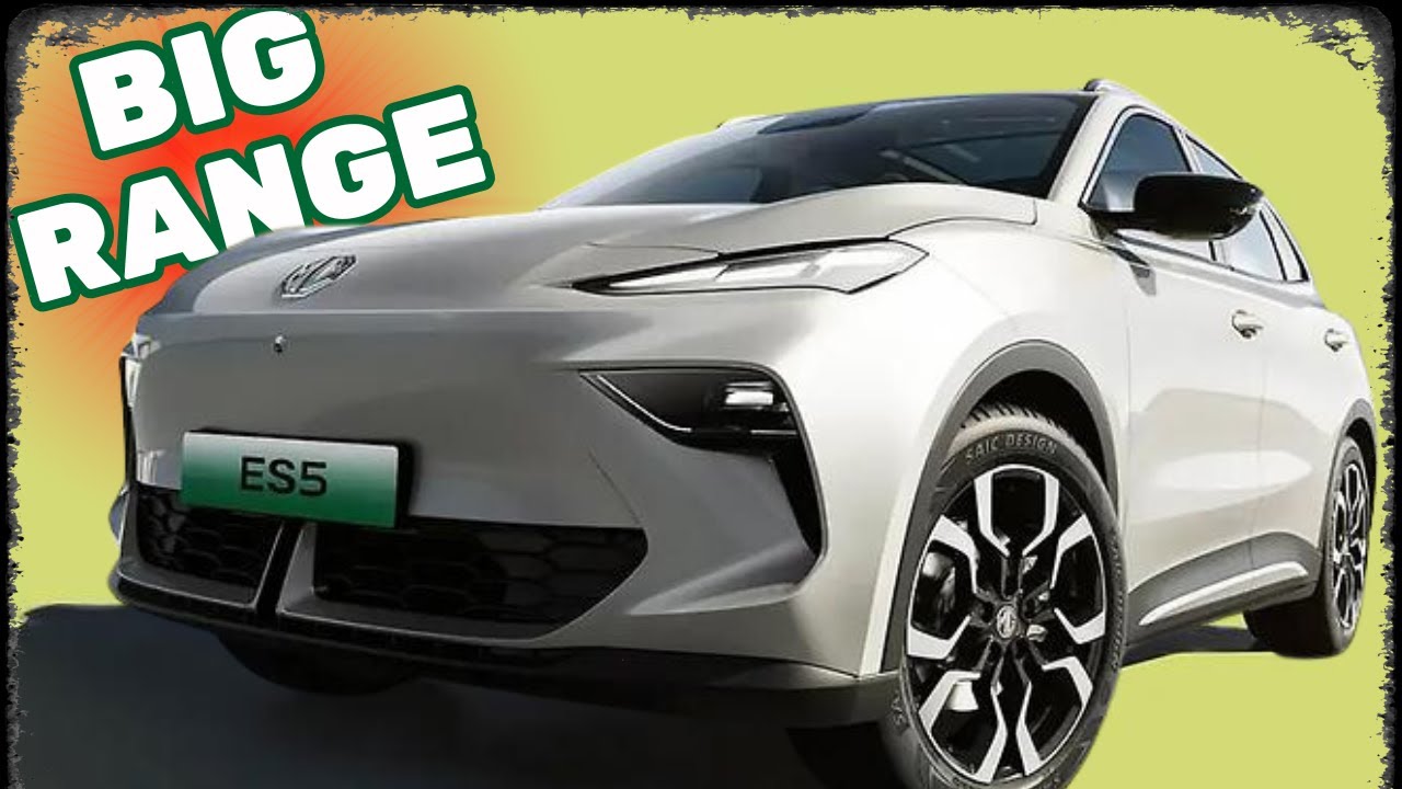 SAIC Unveils MG ES5 All-Electric SUV in China with 525 km Range - YouTube