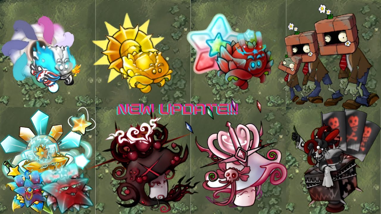 PVZ Fusion 2 3 Challenge!!! New Plants Super Hypno Doom Emperor VS ...