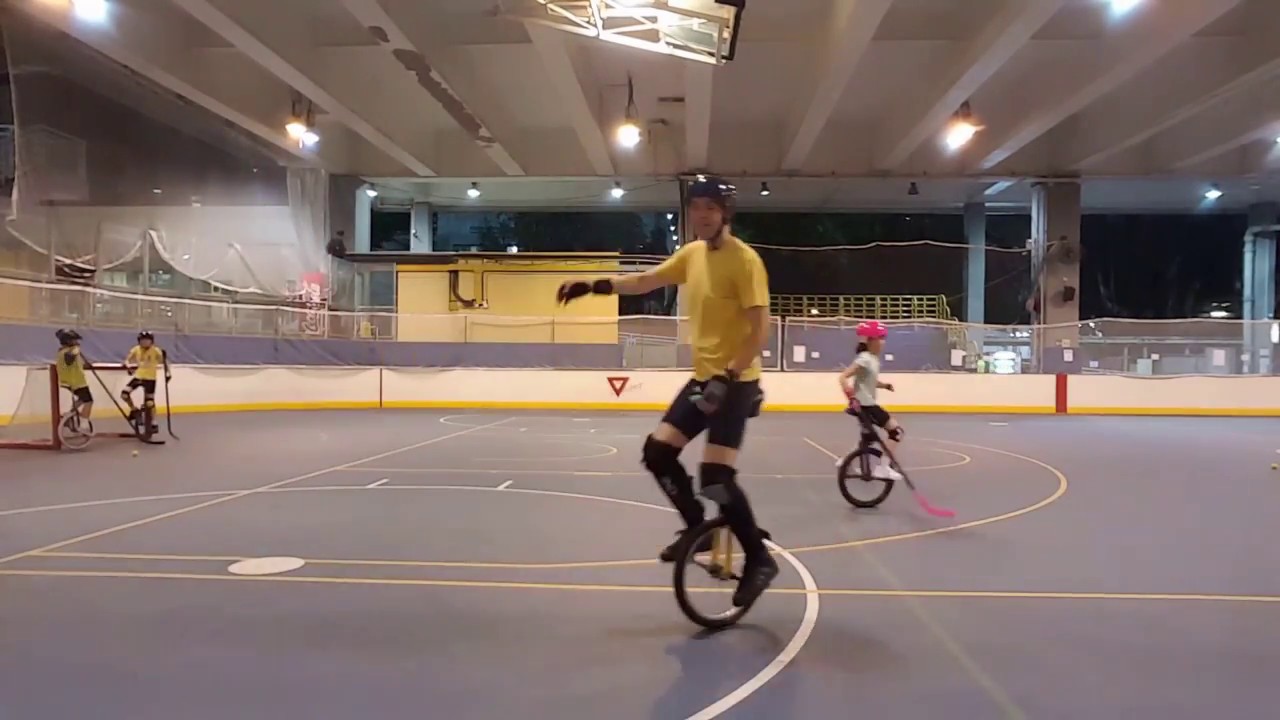 Big Ben : unicycle routine/rehearsal - YouTube