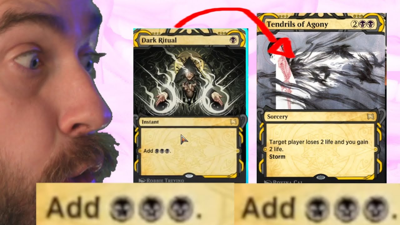 MONO BLACK TENDRILS, THE CORRECT WAY THIS TIME! Timeless MTG Arena ...