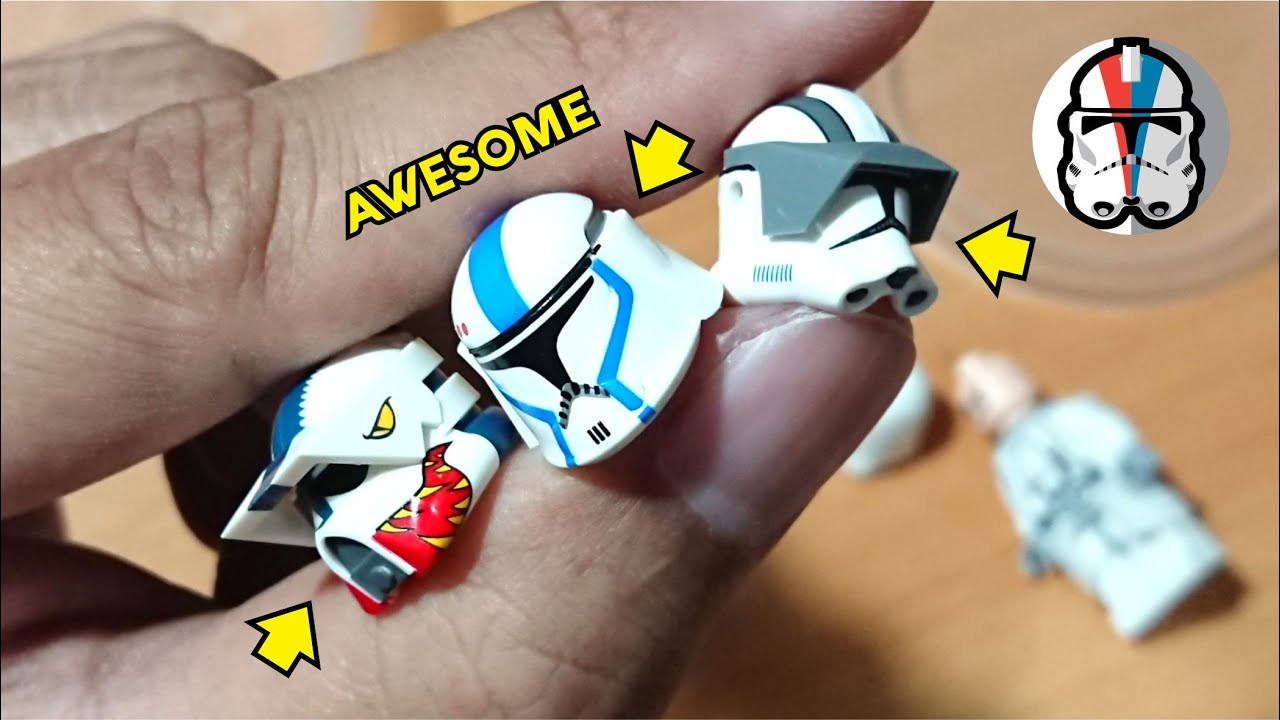 New Lego Custom Helmet ARF, Phase 2 & Cold Trooper | oh Finally i have ...