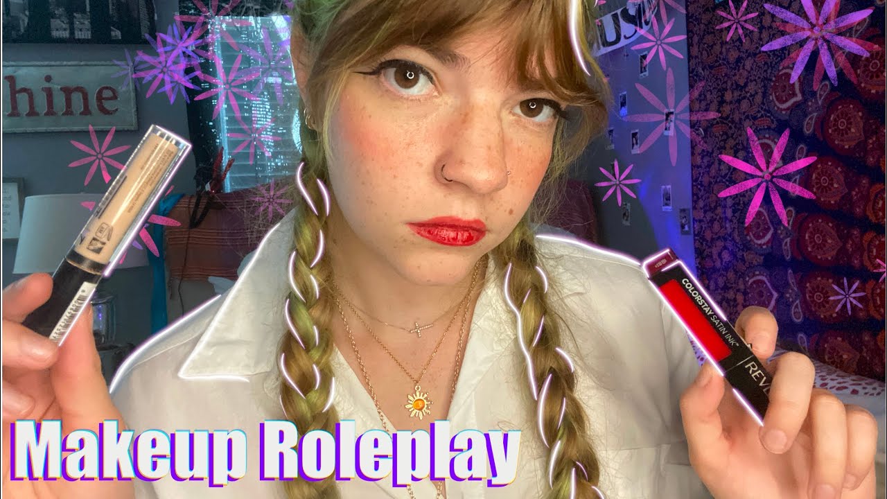 ASMR Your Friend Gives You a Crusty Makeover | Soft-spoken Role-play #roleplay #asmr - YouTube