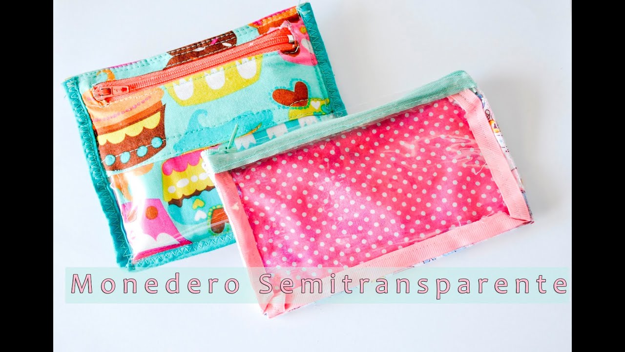 MONEDERO SENCILLO SEMITRANSPARENTE - YouTube