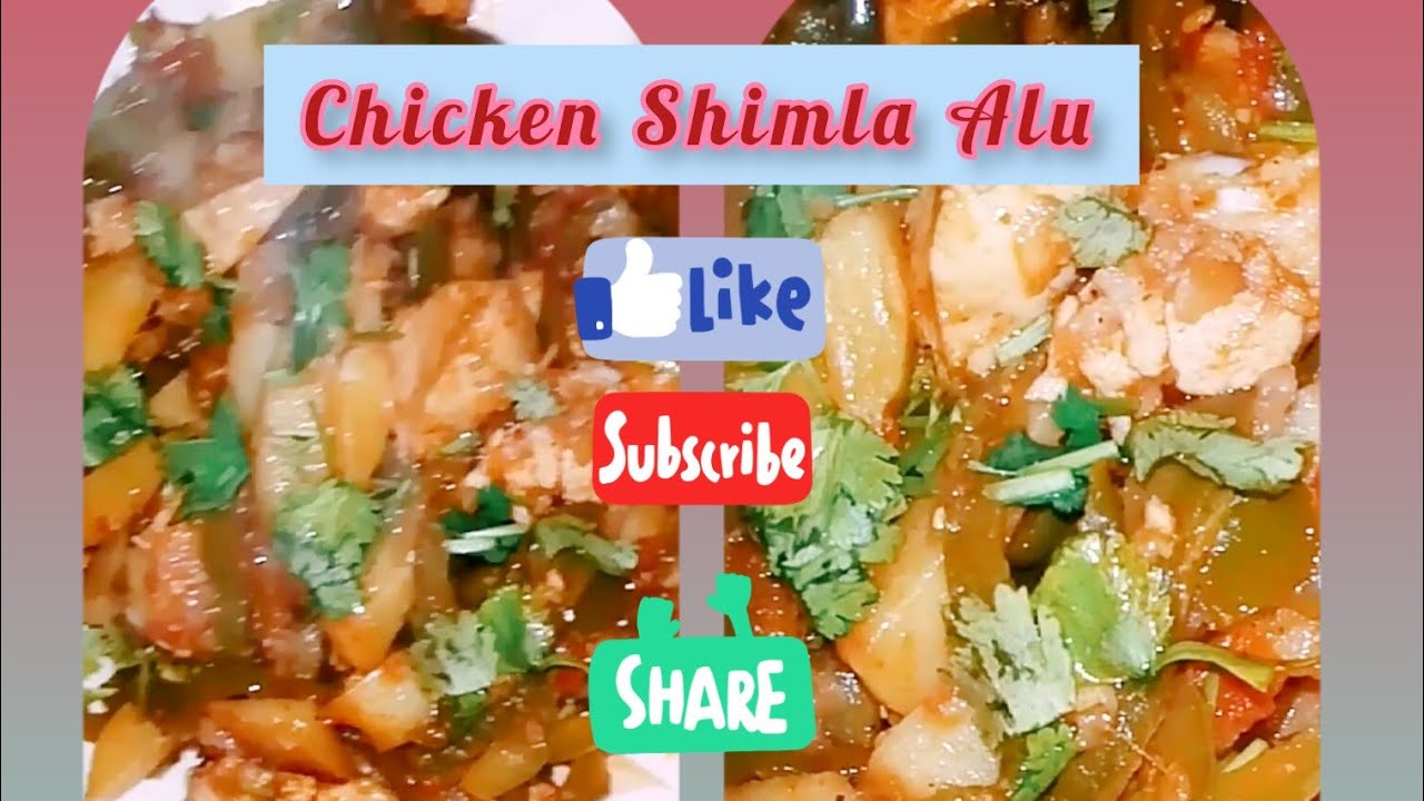 shimla chicken alu amazing recipe 😋😋😋 - YouTube