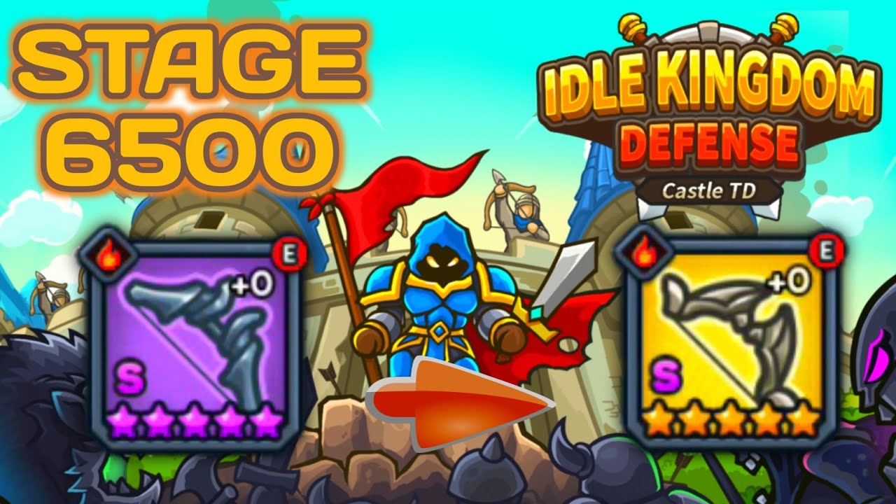 Idle Kingdom Defense - STAGE 6500 - Angelic Bow (Legendary 5-STAR ...