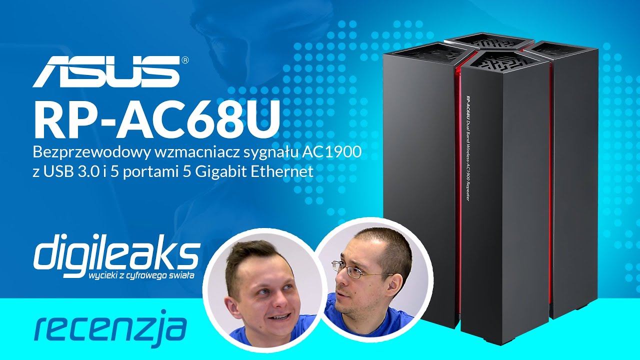 All spark cube czyli - ASUS RP-AC68U / recenzja repeatera AC1900 ...