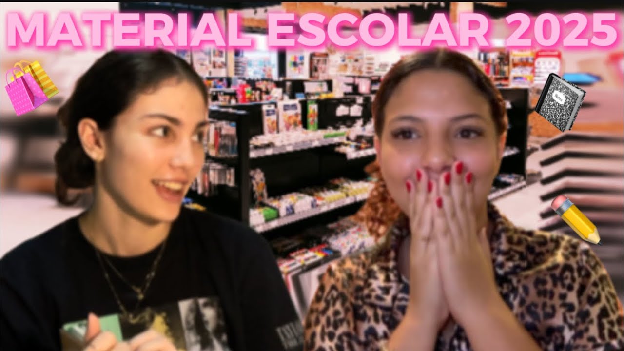 NOSSO MATERIAL ESCOLAR 2025 🛍️📓 ️ - YouTube