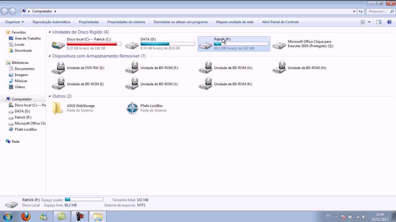 Como criar outro disco local - YouTube