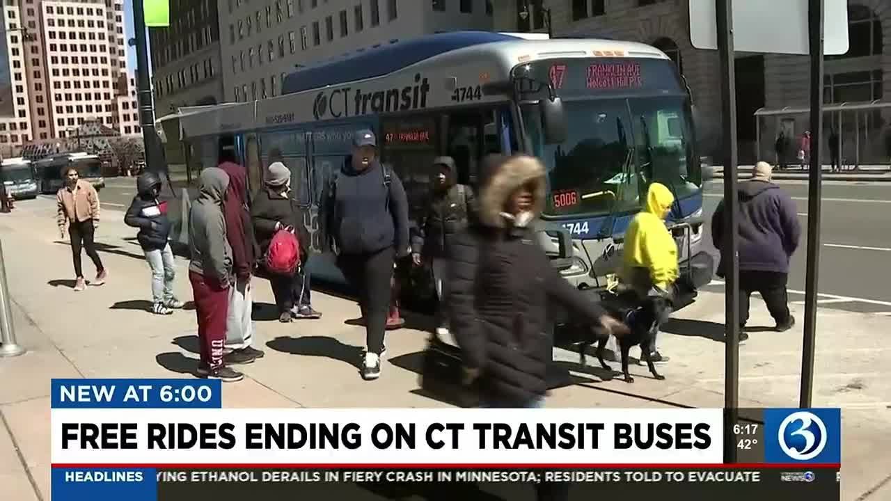 VIDEO: Free rides ending on CT Transit buses - YouTube