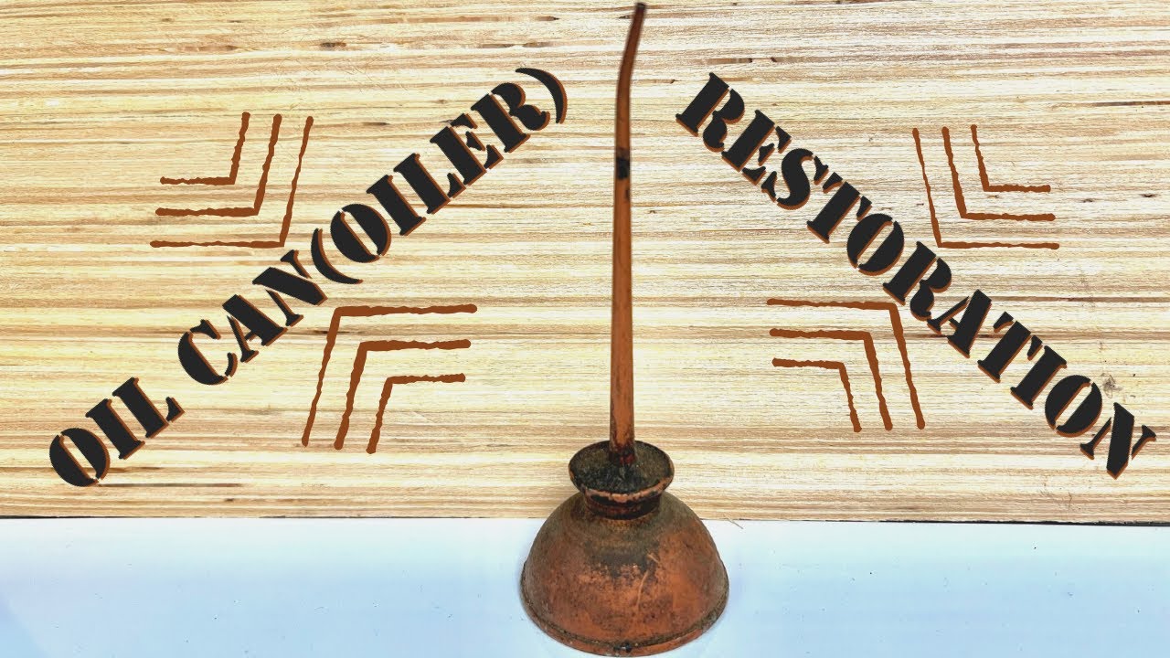 Tool Restoration: Spring-Bottom Oiler - YouTube