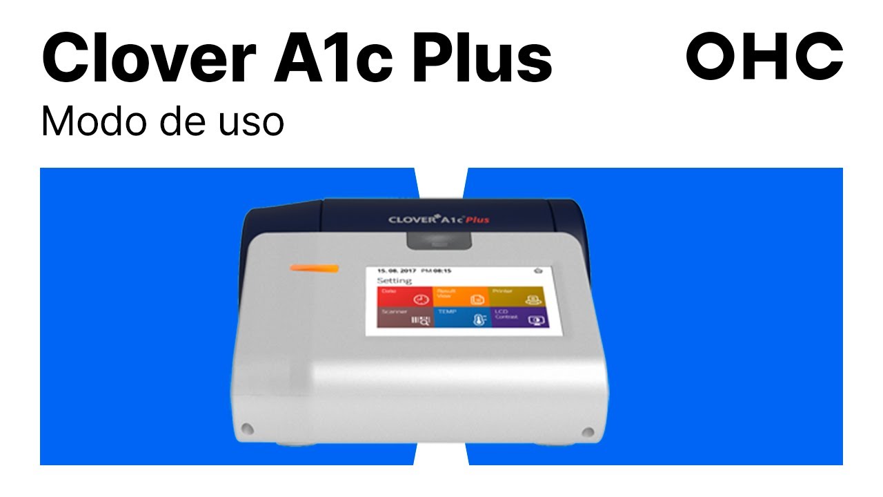 Clover A1c Plus - HbA1c Monitoring System - YouTube