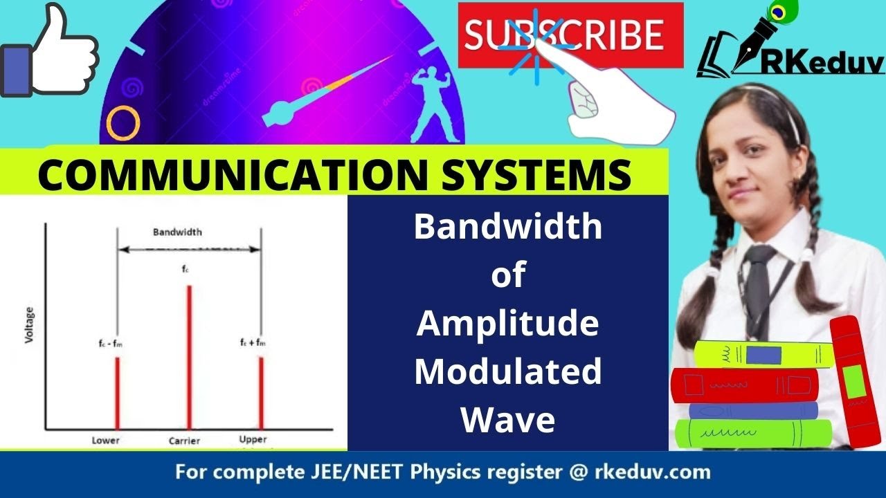 5| Bandwidth of amplitude modulated wave| Communication system| Part 2 ...