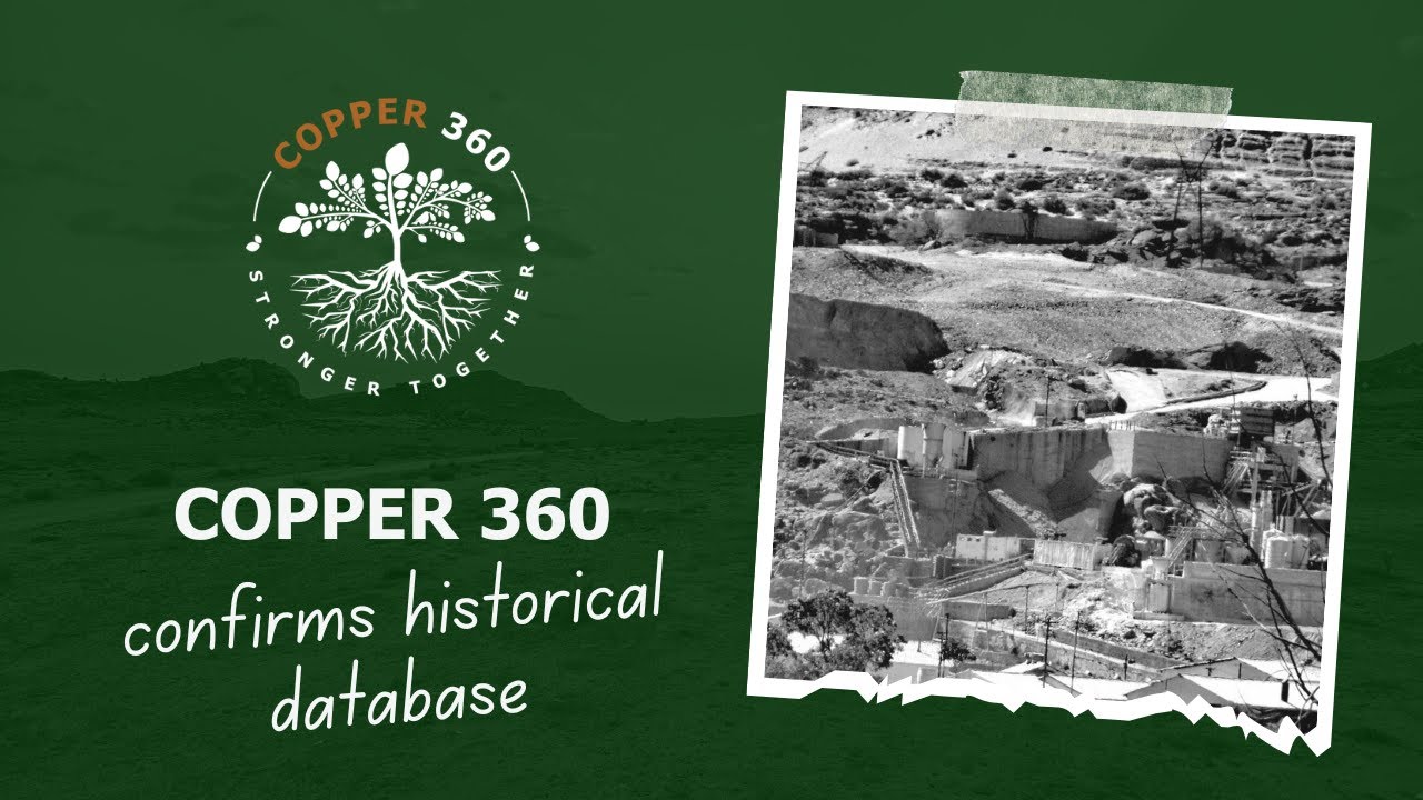 Copper 360 confirms historical database - YouTube