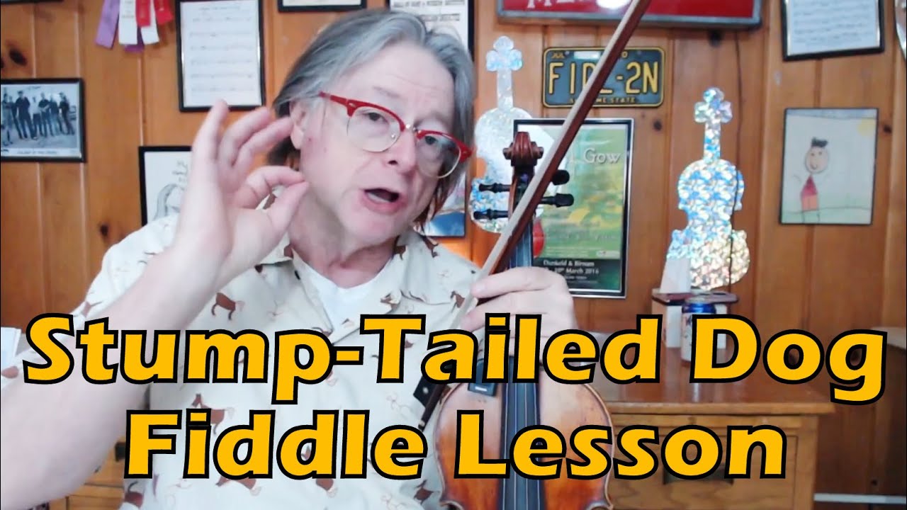Stump-Tail Dog - Fiddle Lesson - YouTube
