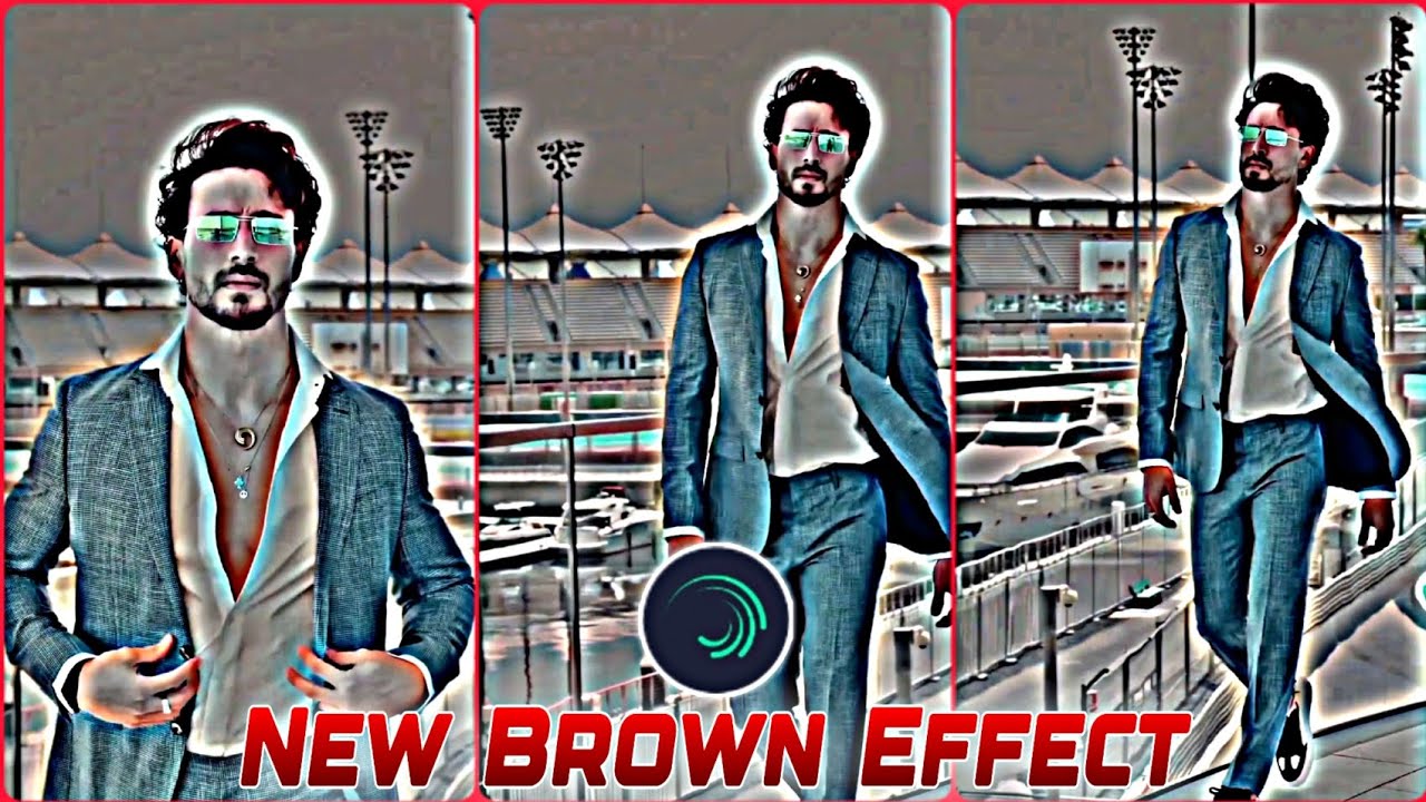 New Brown Effect 🤎 || alight motion new brown effect || best effect ...