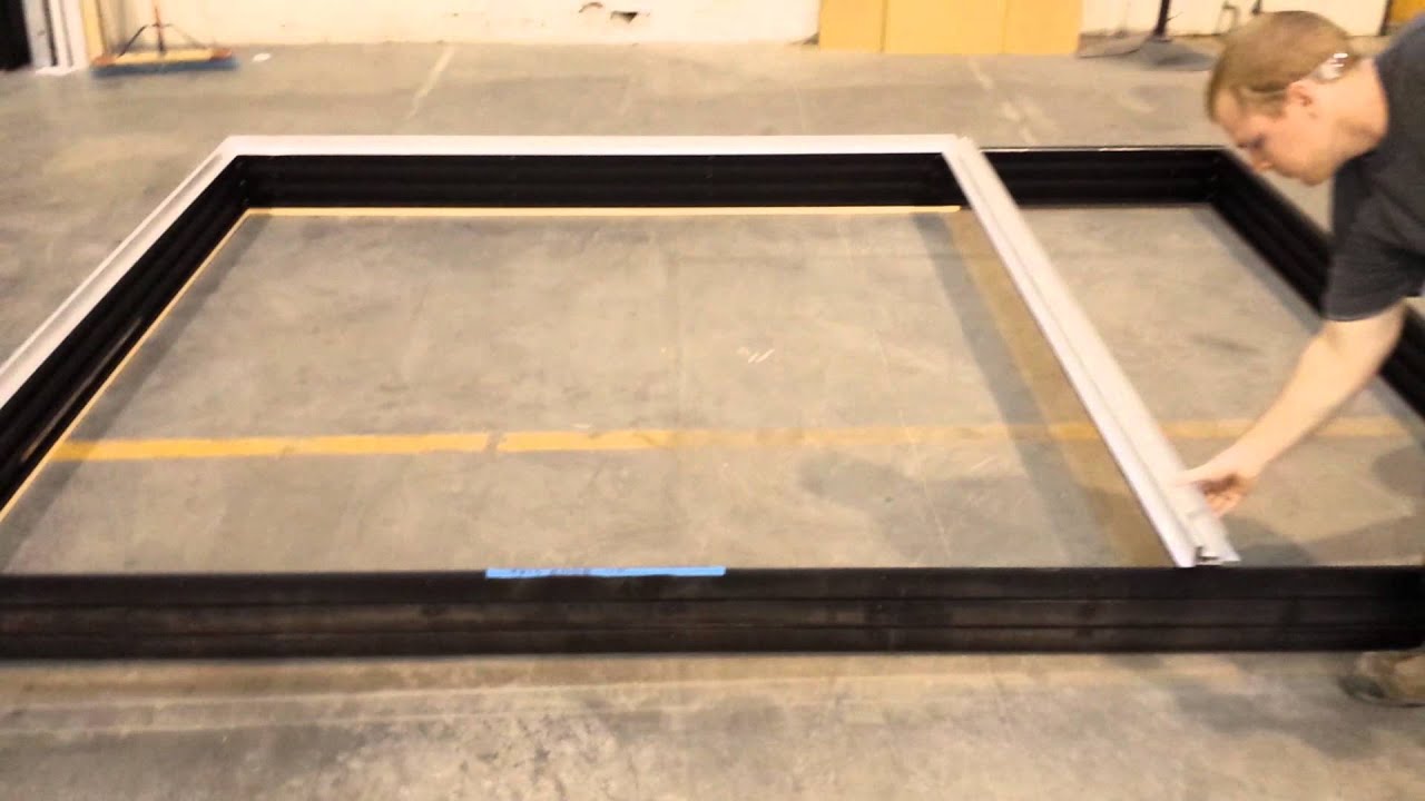 SLIDEWORKS - MULTISLIDE FRAME ASSEMBLY AND INSTALL - YouTube