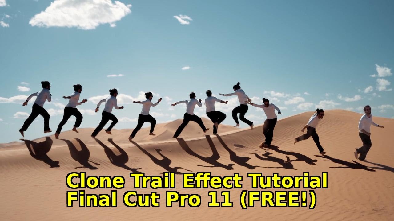 Create an Epic Clone Trail Effect in Final Cut Pro 11 (FREE & EASY ...