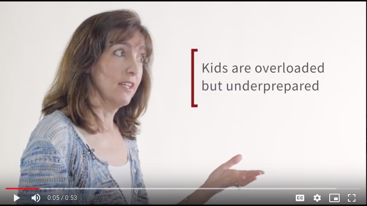 Overloaded but Underprepared | Challenge Success - YouTube