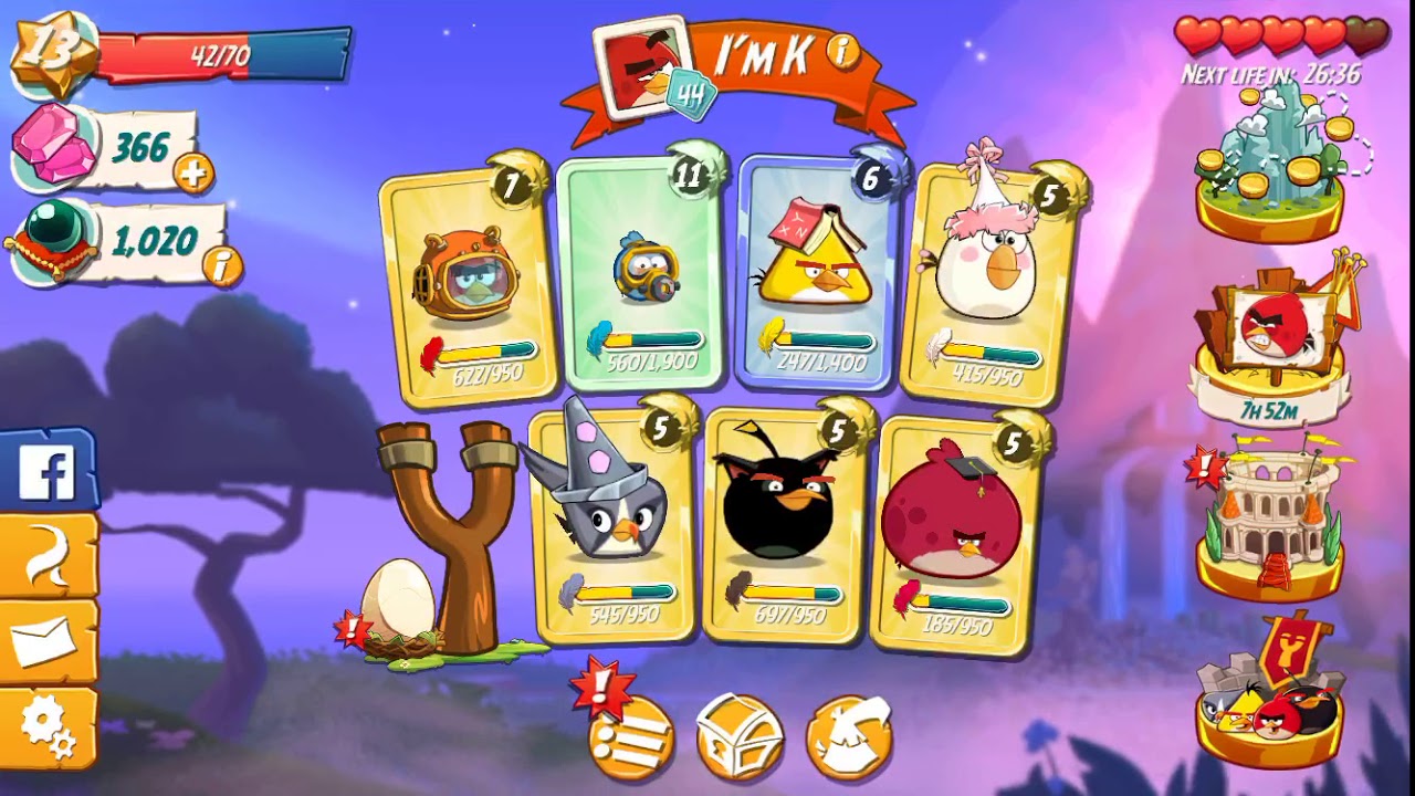 Angry birds 2: skills and luck | Game offline K - YouTube