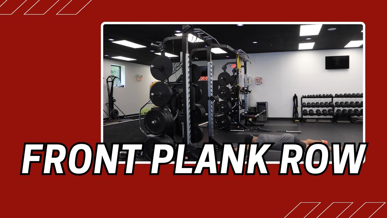 Front Plank Row | Cable Machine Exercise - YouTube