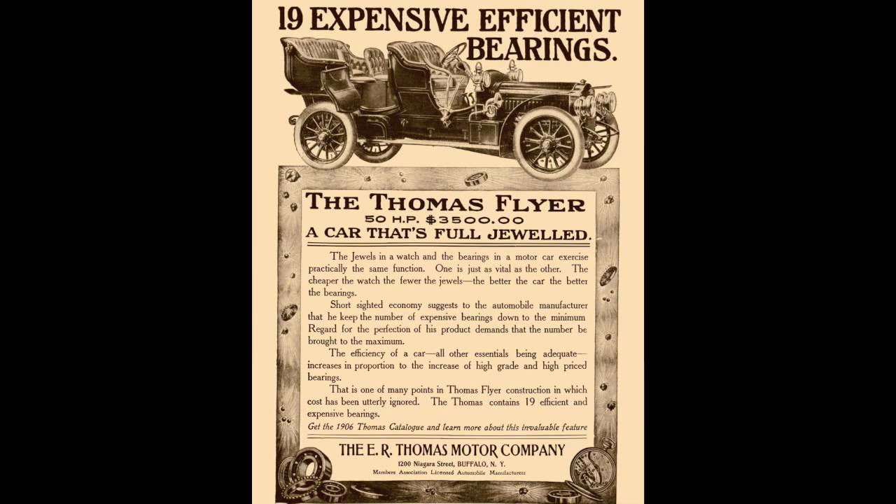 1906 Thomas Flyer - YouTube