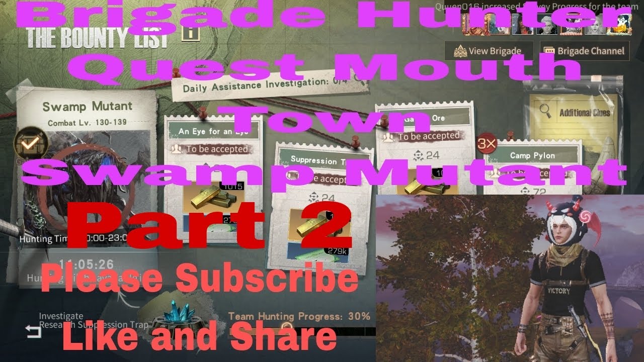 @All Games TV Brigade Hunter Quest Mouth Town Swamp Mutant Part 2(Life ...
