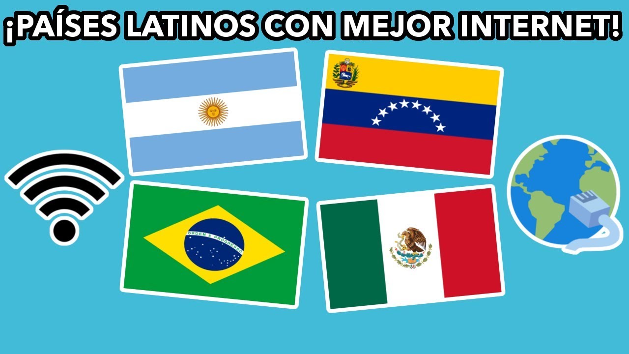 ¡PAÍSES CON MAYOR ACCESO A INTERNET EN AMÉRICA LATINA! - YouTube