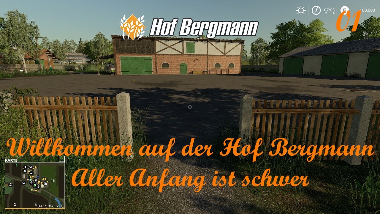 LS19 HOF BERGMANN #1😀😀Willkommen auf der Hof Bergmann😀😀 ...