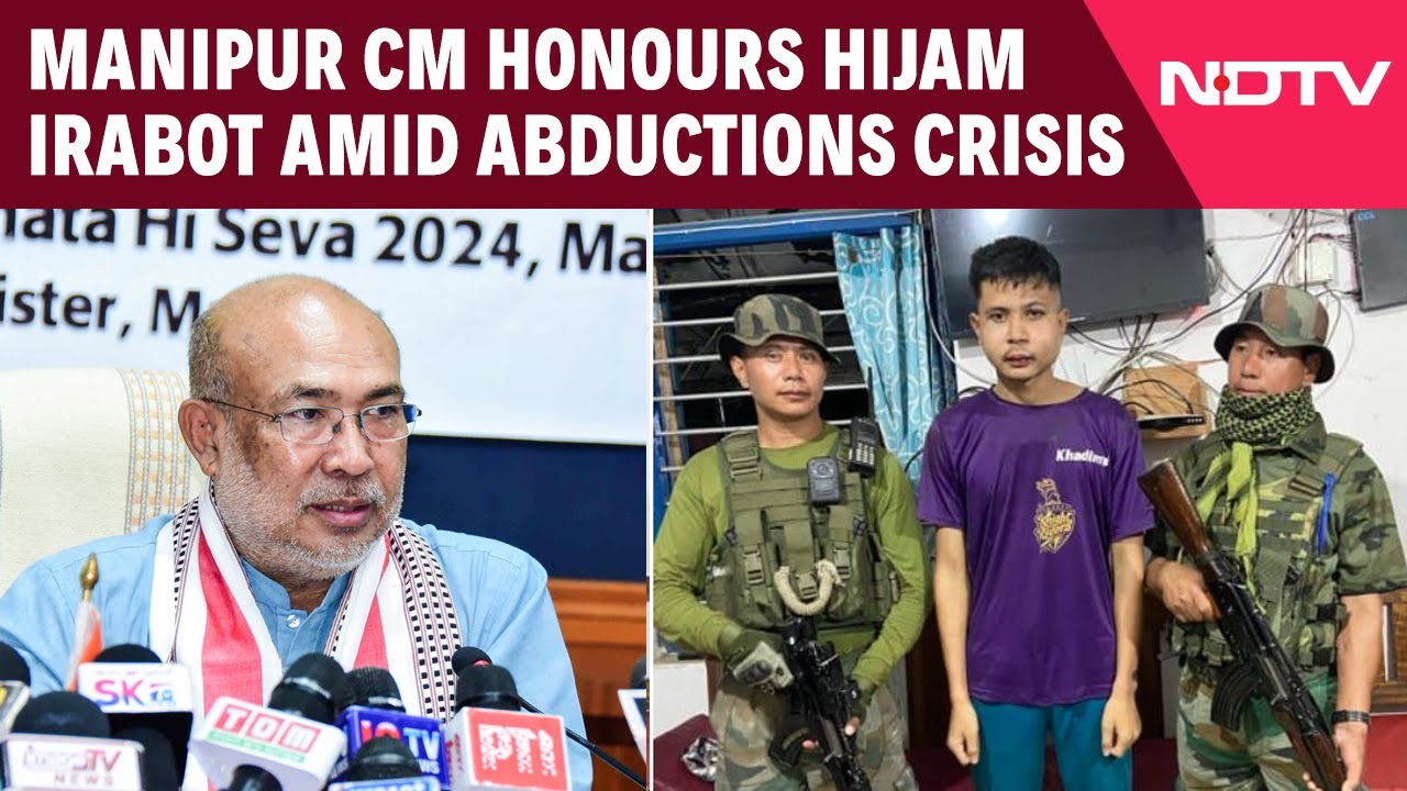 Manipur News | Manipur CM Honours Hijam Irabot, Urges Release of ...