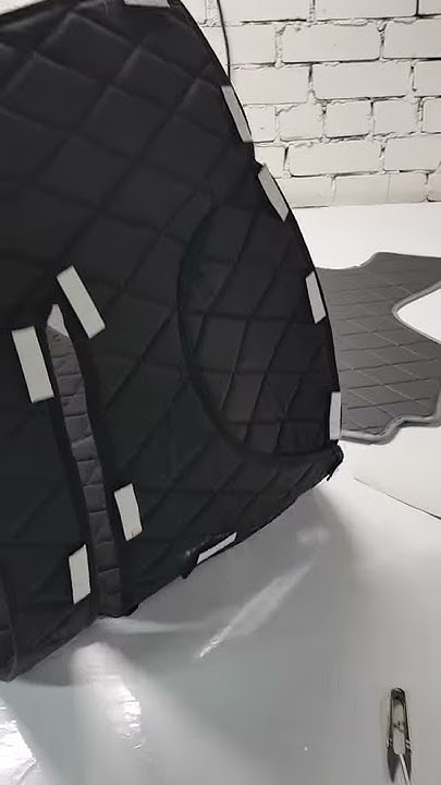 Тюнинг ГАЗель Next. Стеганая накидка на панель из карпета. - YouTube