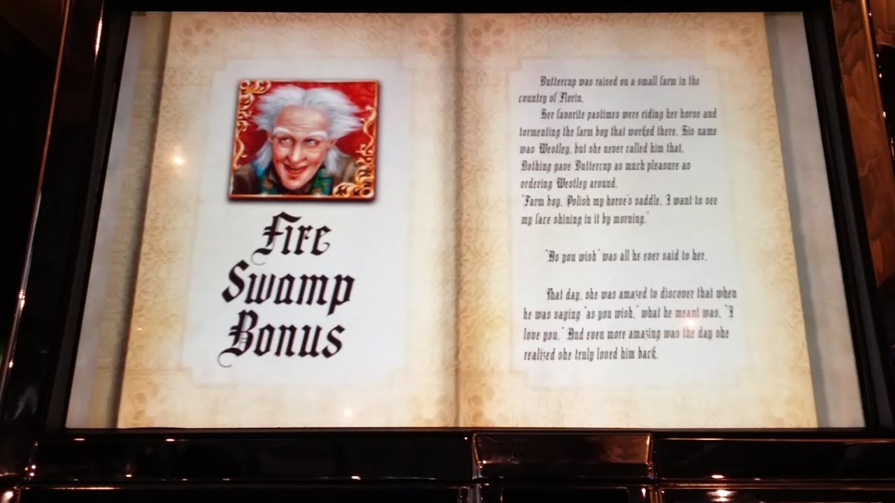 LIVE PLAY The Princess Bride Slot Machine-MAX BET - YouTube