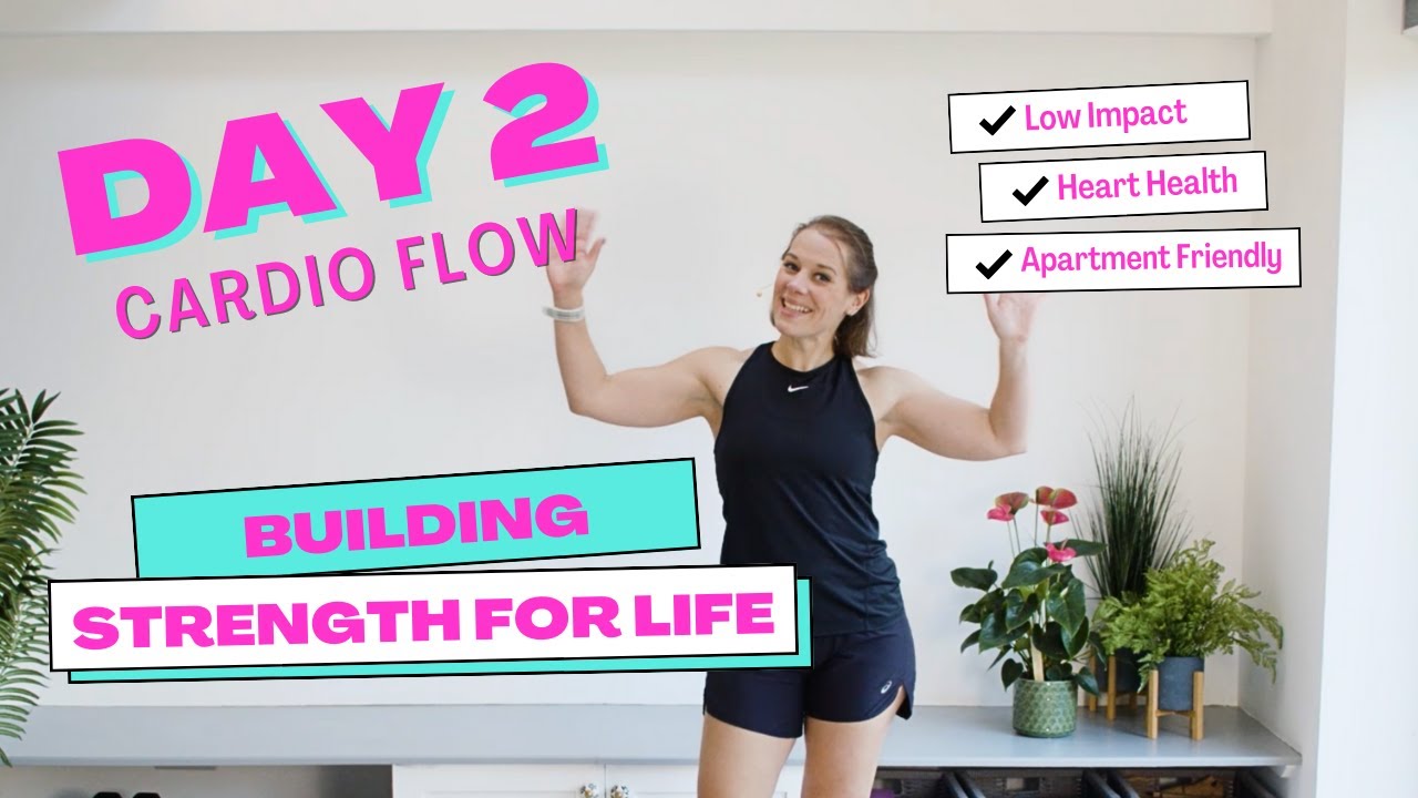 Day 2: Low Impact Cardio Flow for Heart Health - 15Min Routine for ...